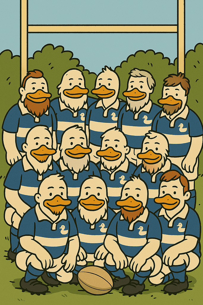 Veteranen Rugby – RC Ducks 1976